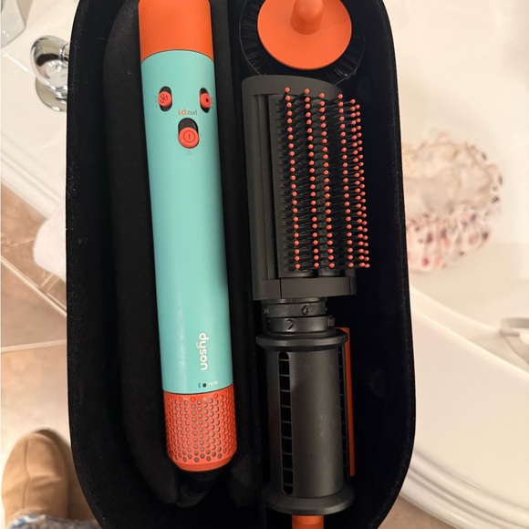 Dyson | Hair | Dyson Hair Tool In Aqua And Orange | Poshmark